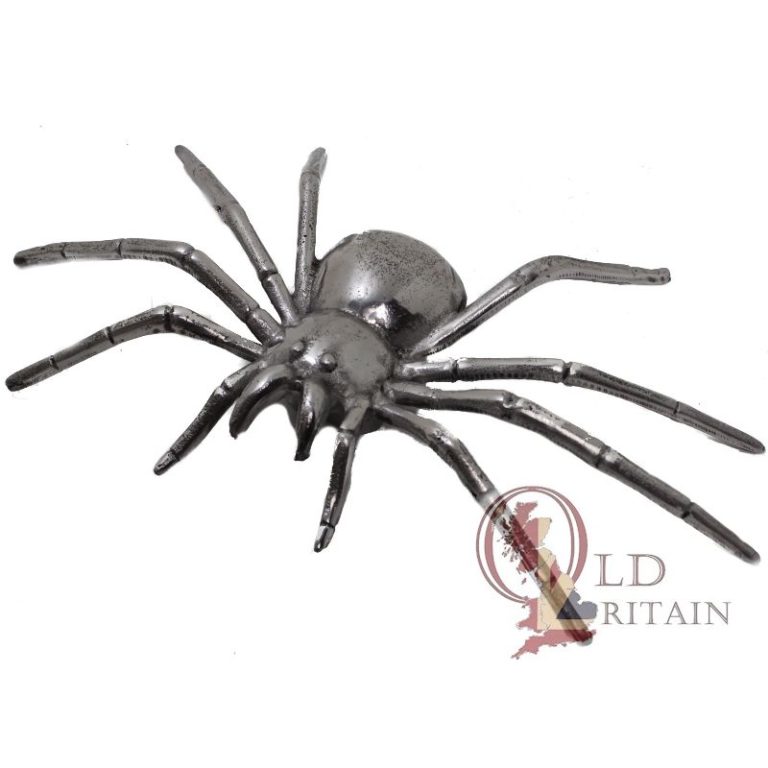 Metal Spider Wall Sculpture Plaque Hanging Art Model