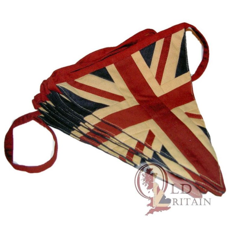 Huge Union Jack Flag Sewn Cotton Big 240 x 1800 cm Extra Large