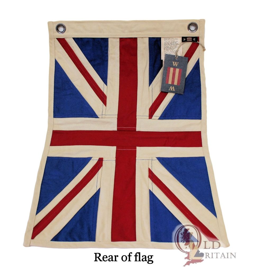 Mini Union Jack Flag - 100% Sewn Cotton 49x33cm